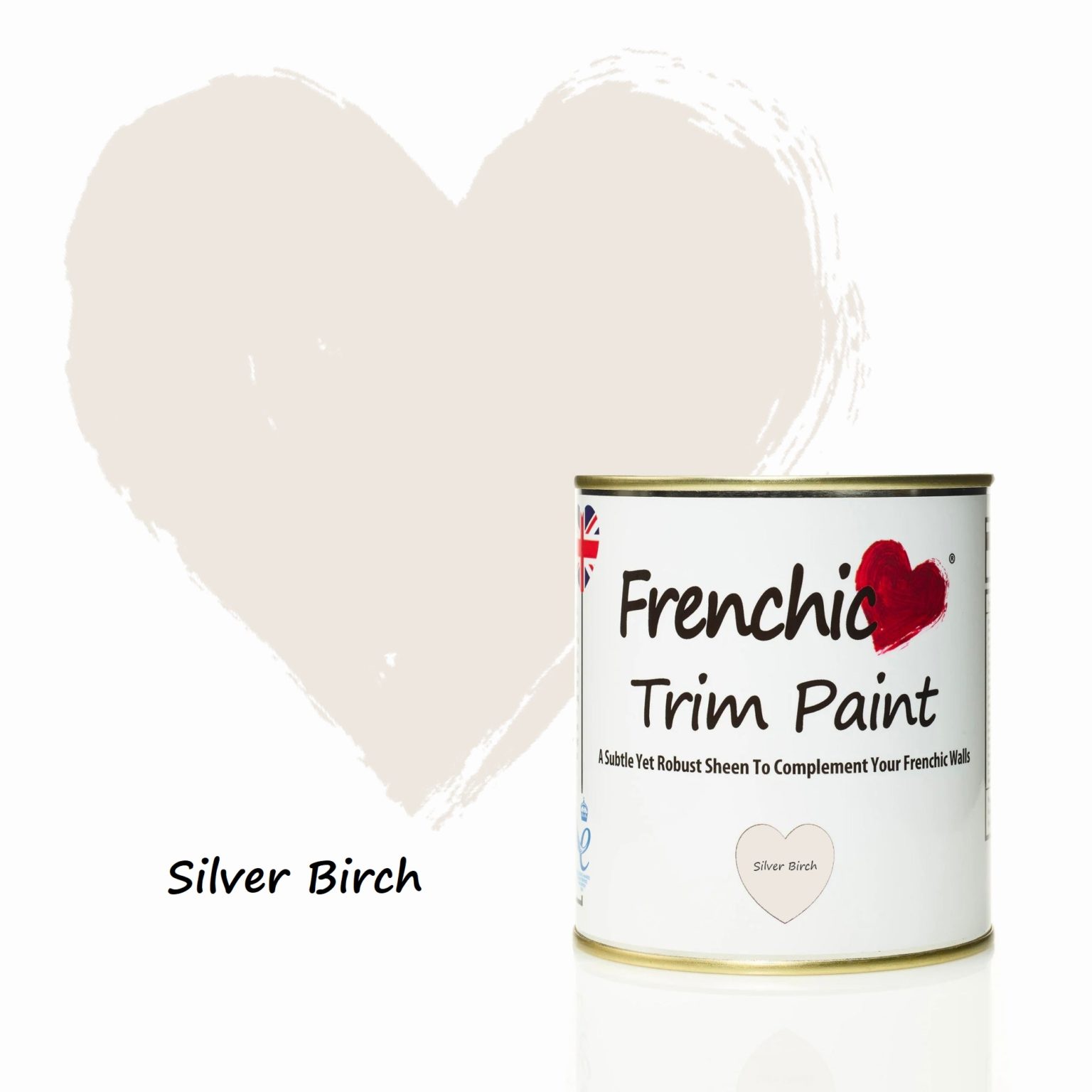 Frenchic - Trim Paint - Silver Birch - 500ml | Midi Décor St Chinian